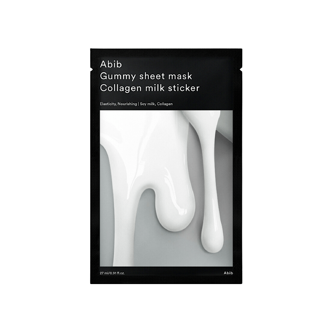 Abib Gummy Sheet Mask Collagen Milk Sticker | Skin2Seoul Sheet Mask
