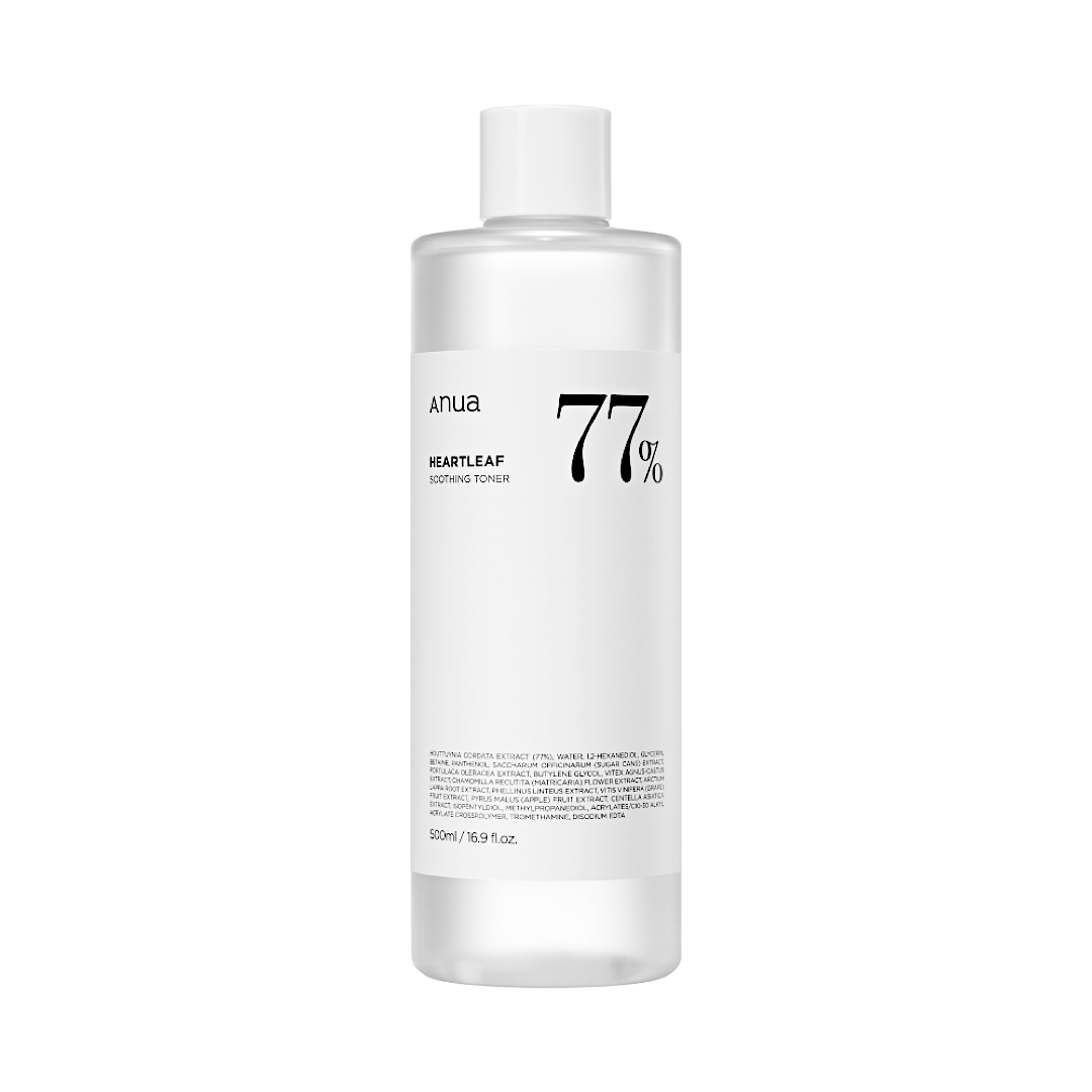 Anua Heartleaf 77% Soothing Toner 500ml | Skin2Seoul Toner