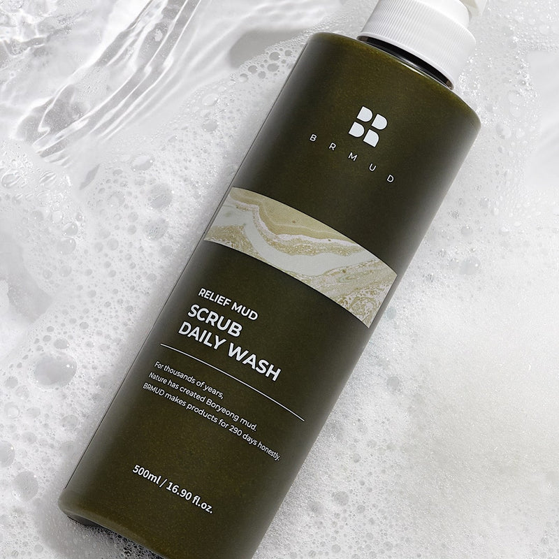 BRMUD Relief Mud Scrub Daily Wash 500ml | Skin2Seoul