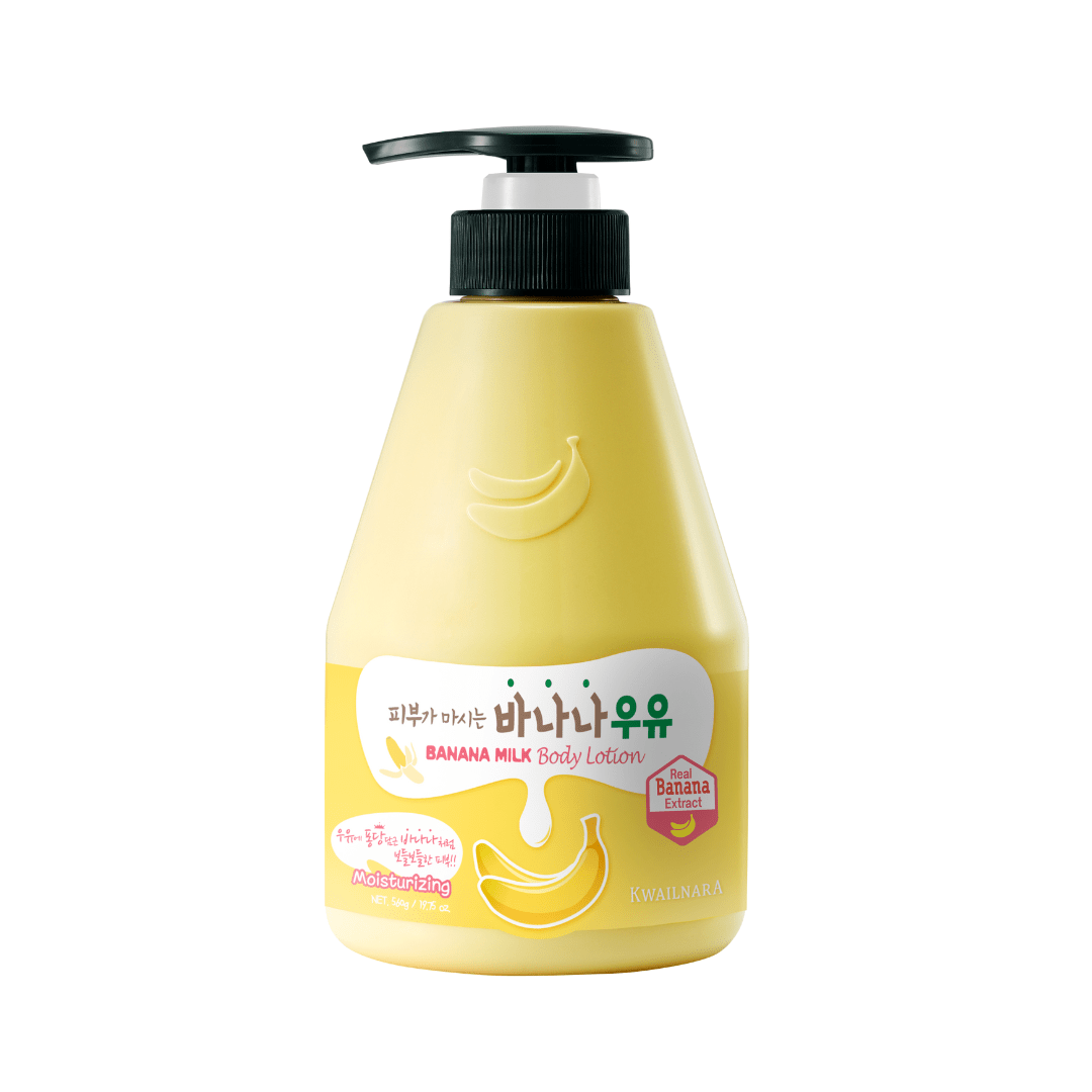 Kwailnara Banana Milk Body Lotion 560g