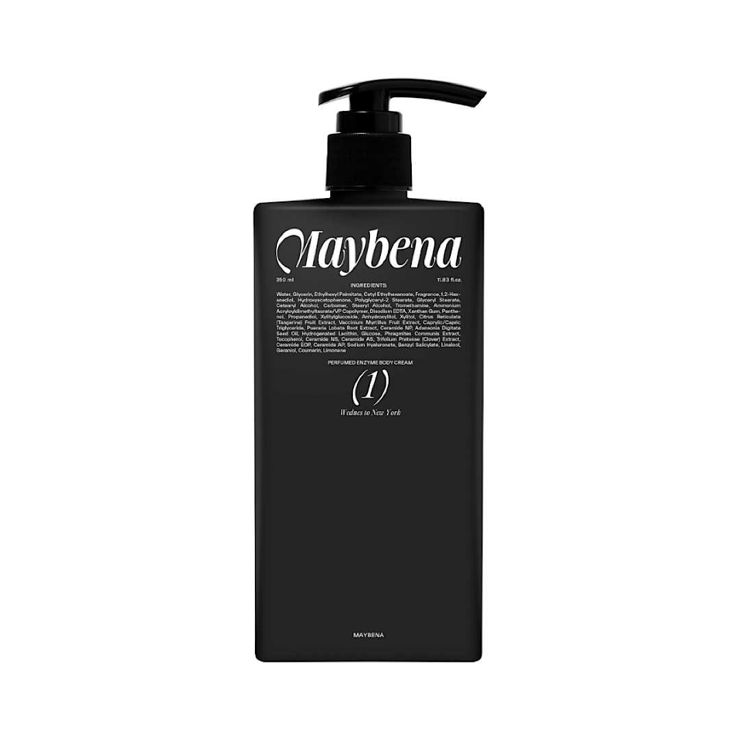 Maybena Perfumed Enzyme Body Cream 350ml | Skin2Seoul Body Care