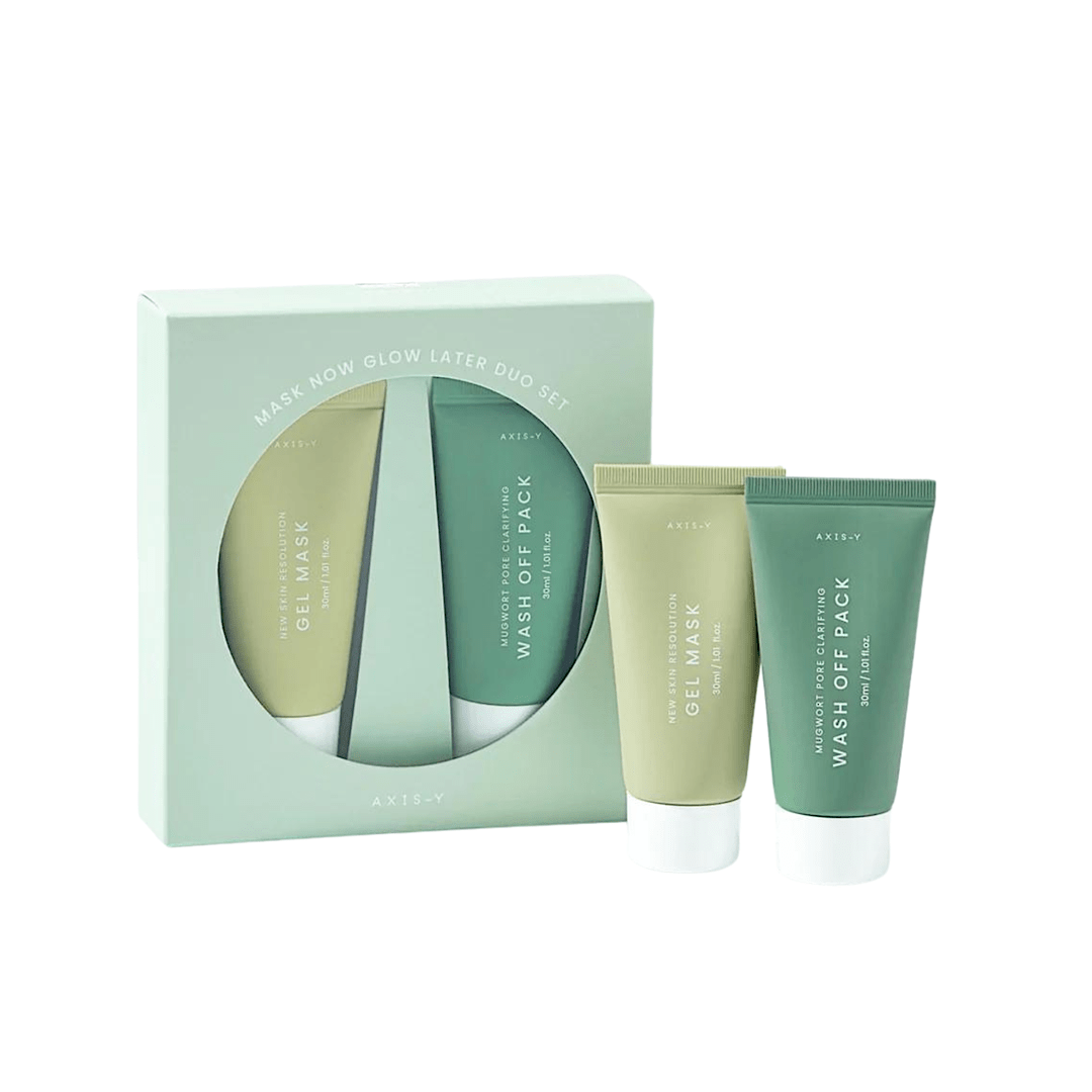 AXIS-Y Mask Now Glow Later Duo Set | Skin2Seoul Sets